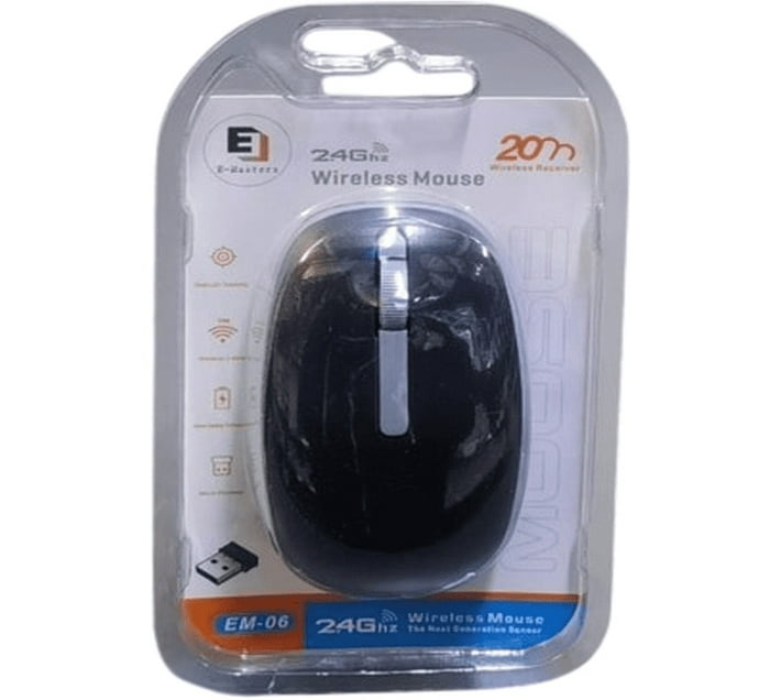 Wireless Mouse Wireless Mouse Wireless (2.4GHz Wireless, Black) | Makro