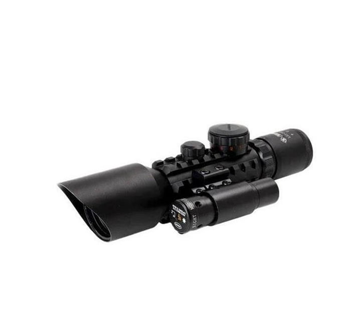 Someone’s in a Makro Shockproof Rifle Scope With Laser Sight M9 LS3 ...