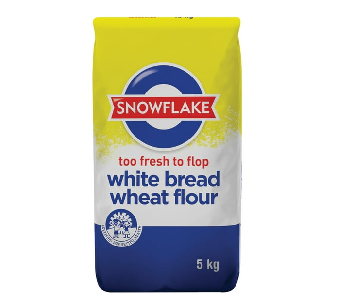 Snowflake White Bread Wheat Flour (1 x 5kg) | Makro