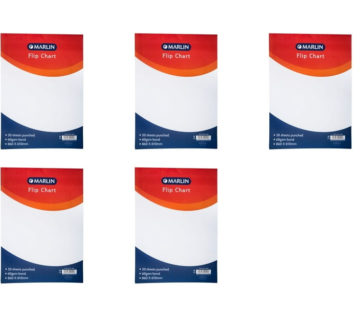 Marlin Bond Paper Flip Chart 50 Sheet 860 X 610mm A2 Writing Pad ...