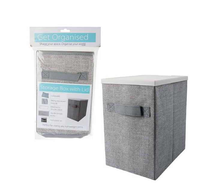 Someone’s in a Makro Storage Box Non-Woven Plastic Lid 19cm x 26cm x ...