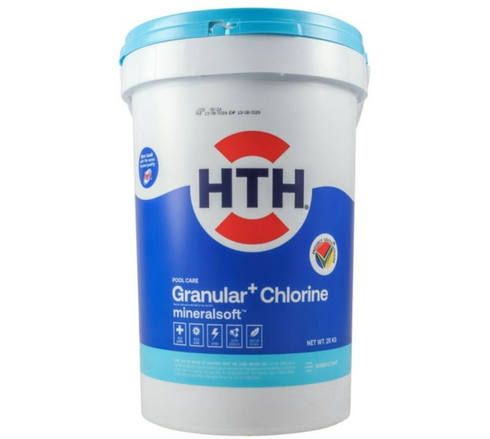 Buy HTH Chlorine 25KG 25B Chlorine Pool Cleaner (Pack of 1) in Bulk ...