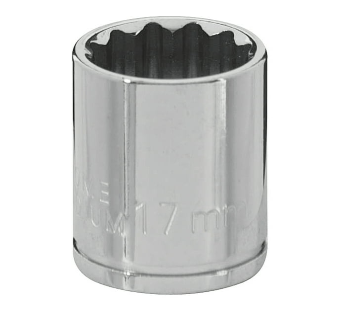 Mastercraft 17MM 3/8" Shallow Socket | Makro