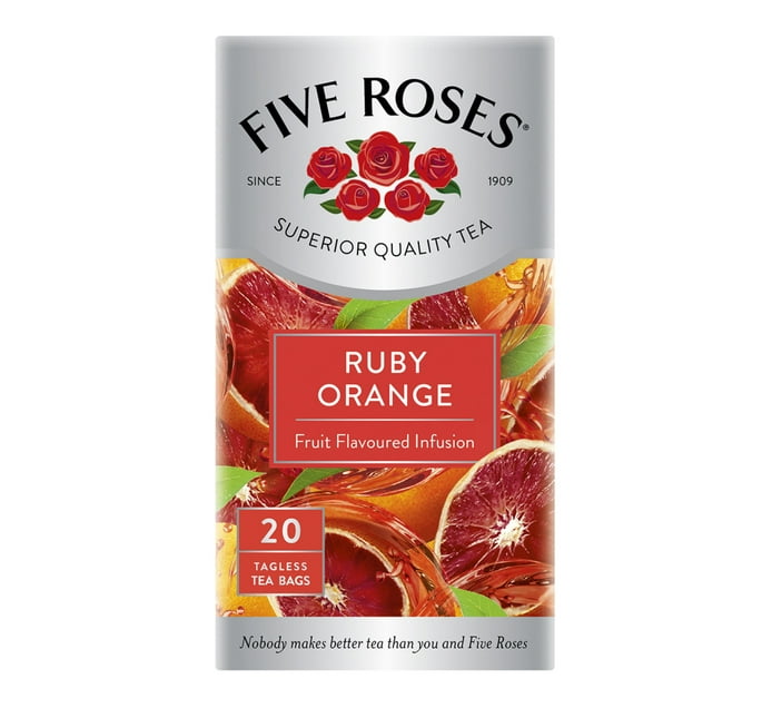 Five Roses Tea Ruby Ornage (1 x 20's) | Makro