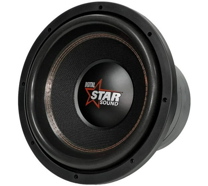 Starsound SSW-12-MONS Subwoofer Rear Deck Mounted Round Car Speaker (2000 W) | Makro