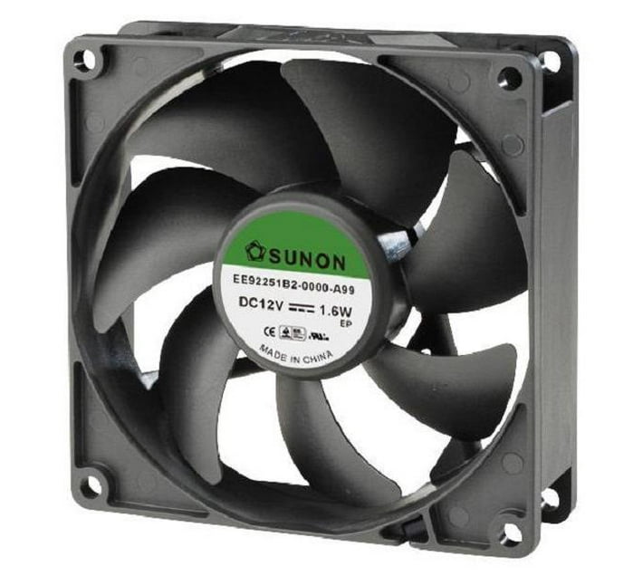 Someone’s in a Makro Sunon (EE92251B2-0000-A99) DC Axial Fan, 12 V ...