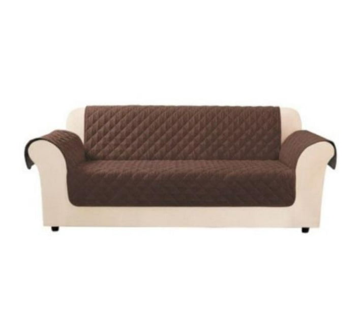 Someone’s in a Makro Couch Cover Protector Dark Brown 2 Seaters Mood