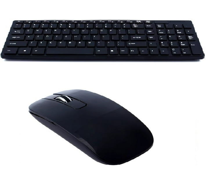 Buy Generic Wireless Keyboard and Optical Mouse Combo With USB Receiver ...