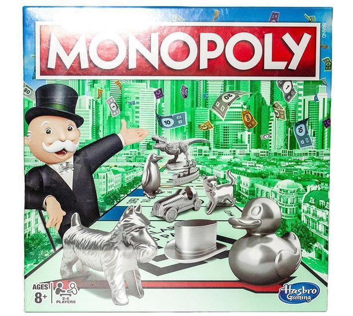 Monopoly Hasbro Gaming Party & Fun Games Board Game () | Makro