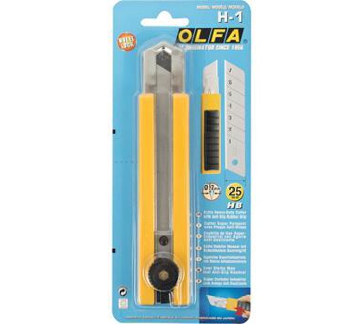 Someone’s in a Makro OLFA CUTTER MODEL H-1 EXTRA HEAVY DUTY SNAP OFF KNIFE CUTTER Mood