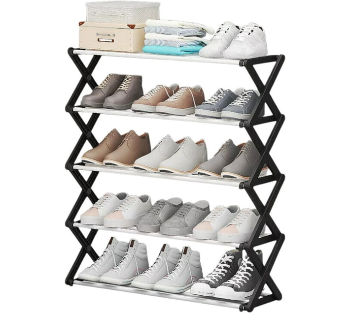 Generic AN24-3-1 Five-Tier Shoe Steel Rack Shelf For Storage (Number of ...