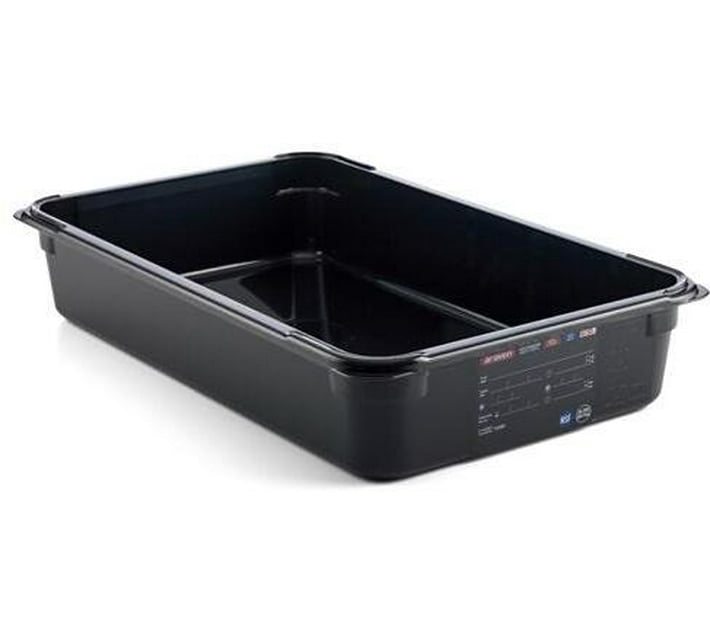 Araven Polypropylene Utility Container - 13.7 l (Black) | Makro