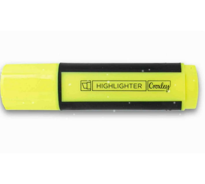 Buy croxley Highlighter - Yellow (Yellow) in Bulk | Makro Business