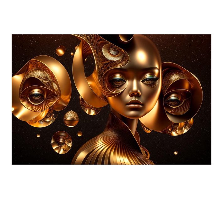Someone’s in a Makro Canvas Wall Art Framed Size A0 - The Golden Girl ...