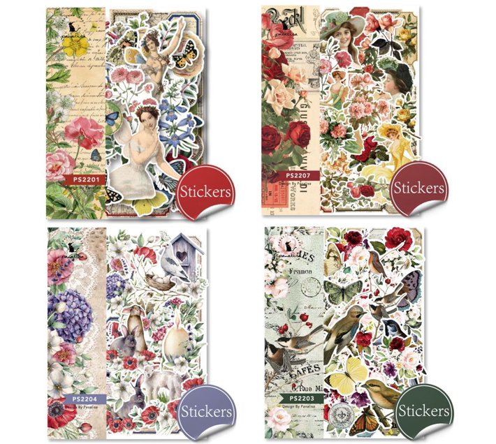 The Good Sport Craft Decorative Scrapbooking Set Of 4 12 Inch Sticker ...