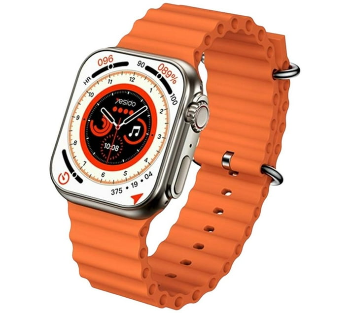 Yesido Multi-Purpose IP68 Waterproof Smart Watch - Orange Smartwatch ...