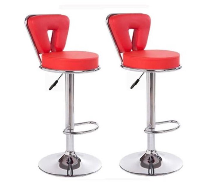 Someone’s in a Makro Pack of Two Bar Stools or Kitchen Counter Chairs Mood