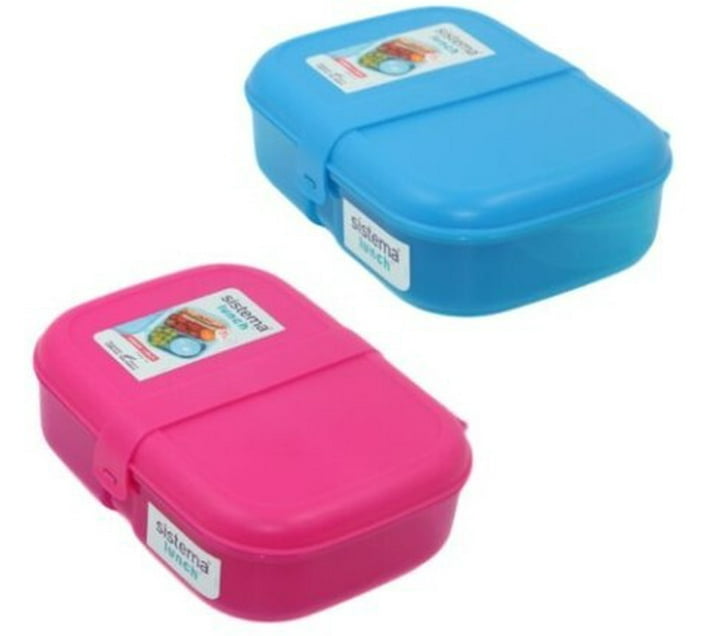 Sistema Duo Delight Lunch Box Set 2 Containers Lunch Box (1 L) | Makro