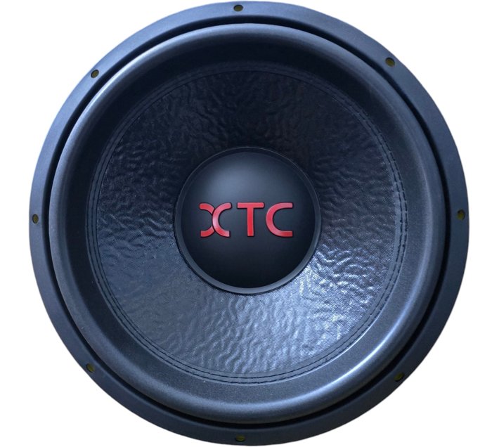 XTC REVOLT-15DVC4 Subwoofer Rear Deck Mounted Round Car Speaker (8000 W ...