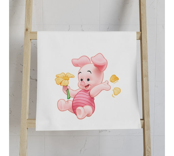 Someone’s in a Makro Piglet Burp Cloth Mood