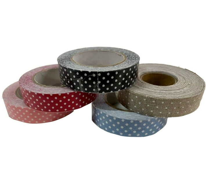 The Good Sport Craft Multifunctional Scrapbooking 5m Fabric Tape Set Of ...