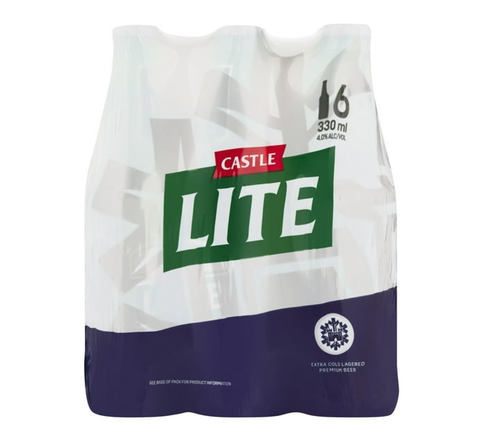 Someone’s in a Makro Castle Lite NRB (6 x 330ML) Mood