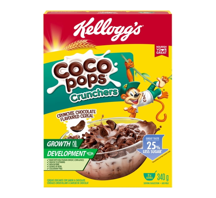 Buy Kellogg's Coco Pops Crunchies (340g) in Bulk | Makro Business