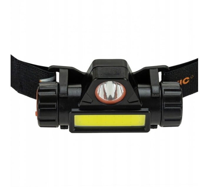Generic High Power Head Torch (Black, 8 cm, Rechargeable) | Makro