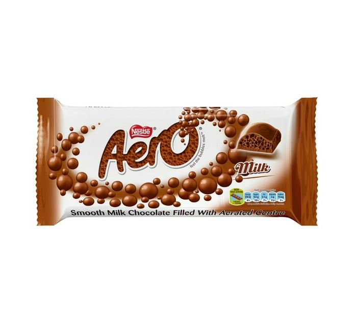 Nestle Aero Chocolate Slab Milk (24 x 135g) | Makro