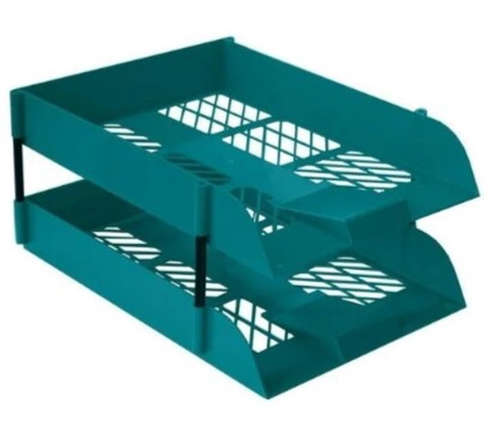 Buy Generic 2 Compartments Plastic Desktop (Blue) in Bulk | Makro Business